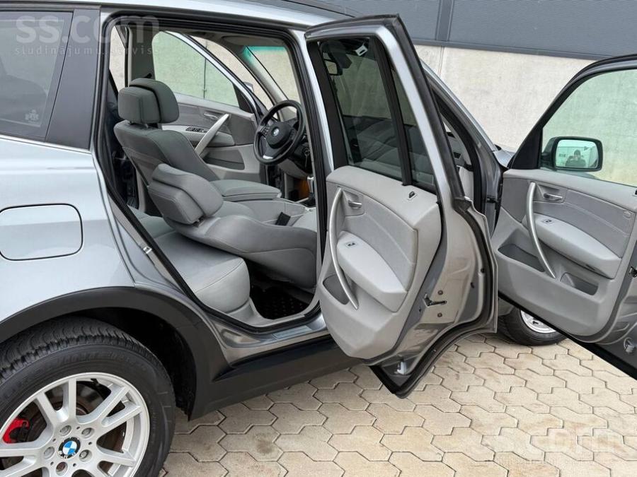 Pelēks BMW X3 2008 Rīga, ar dzinēja tilpumu 3.00 L un nobraukumu 0 tūkst. km par 4850 €, foto 23 vietnē AUTOMOTO.COM.LV