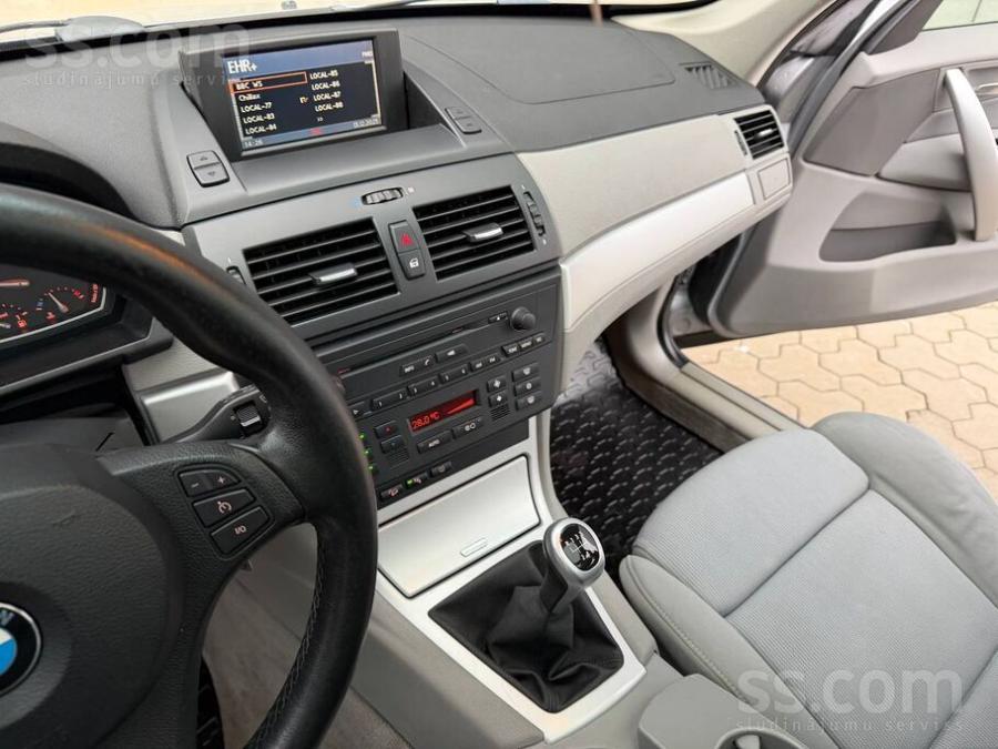 Pelēks BMW X3 2008 Rīga, ar dzinēja tilpumu 3.00 L un nobraukumu 0 tūkst. km par 4850 €, foto 27 vietnē AUTOMOTO.COM.LV