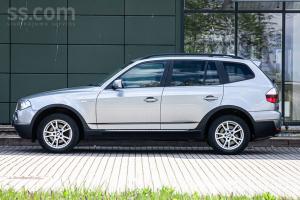 Pelēks BMW X3 2008 Tukums, ar dzinēja tilpumu 2.00 L un nobraukumu 0 tūkst. km par 3950 €, foto 3 vietnē AUTOMOTO.COM.LV
