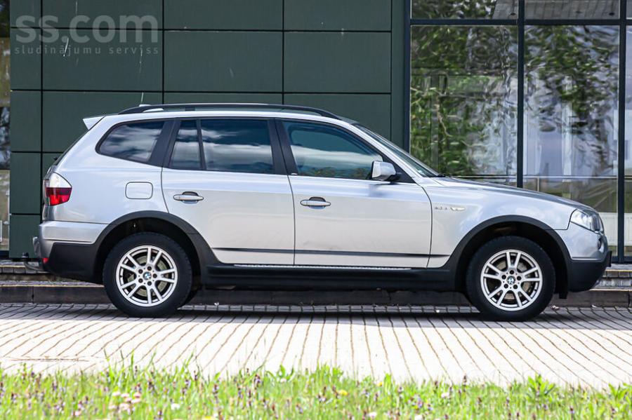 Pelēks BMW X3 2008 Tukums, ar dzinēja tilpumu 2.00 L un nobraukumu 0 tūkst. km par 3950 €, foto 6 vietnē AUTOMOTO.COM.LV