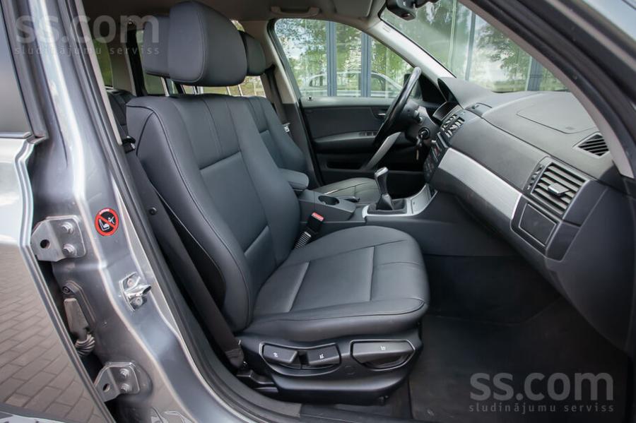 Pelēks BMW X3 2008 Tukums, ar dzinēja tilpumu 2.00 L un nobraukumu 0 tūkst. km par 3950 €, foto 10 vietnē AUTOMOTO.COM.LV