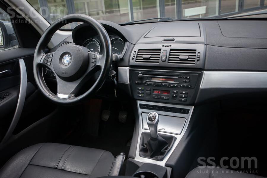 Pelēks BMW X3 2008 Tukums, ar dzinēja tilpumu 2.00 L un nobraukumu 0 tūkst. km par 3950 €, foto 23 vietnē AUTOMOTO.COM.LV