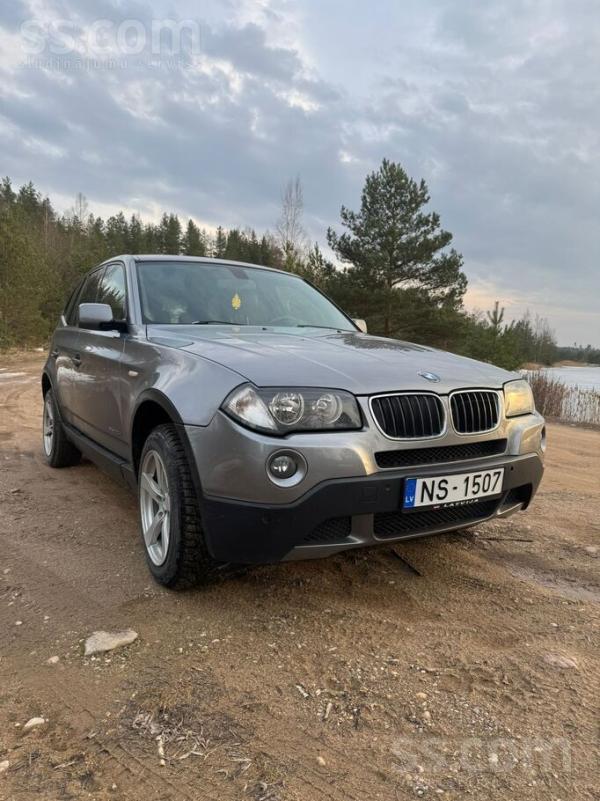 Pelēks BMW X3 2008 Madona, ar dzinēja tilpumu 2.00 L un nobraukumu 272 tūkst. km par 4650 €, foto 1 vietnē AUTOMOTO.COM.LV