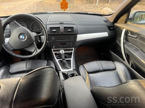 Grey BMW X3 2008 in Madona, with an engine capacity of 2.00 L and mileage of 272 thousand km for 4650 €, photo 10 on AUTOMOTO.COM.LV