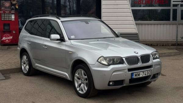 Grey BMW X3 2008 in Riga, with an engine capacity of 3.00 L and mileage of 274 thousand km for 5999 €, photo 10 on AUTOMOTO.COM.LV