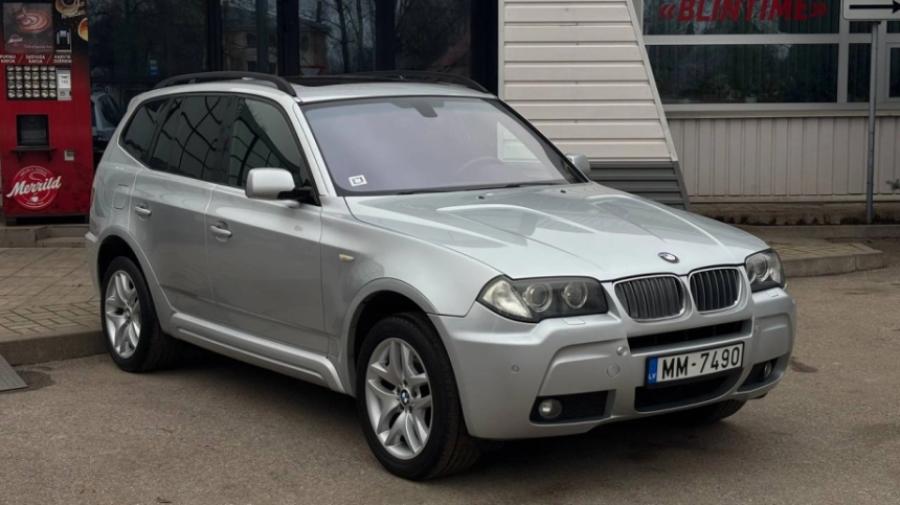 Pelēks BMW X3 2008 Rīga, ar dzinēja tilpumu 3.00 L un nobraukumu 274 tūkst. km par 5999 €, foto 11 vietnē AUTOMOTO.COM.LV
