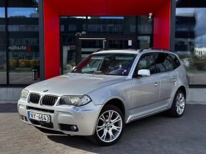 Pelēks BMW X3 2008 Rīga, ar dzinēja tilpumu 2.00 L un nobraukumu 197 tūkst. km par 7500 €, foto  vietnē AUTOMOTO.COM.LV