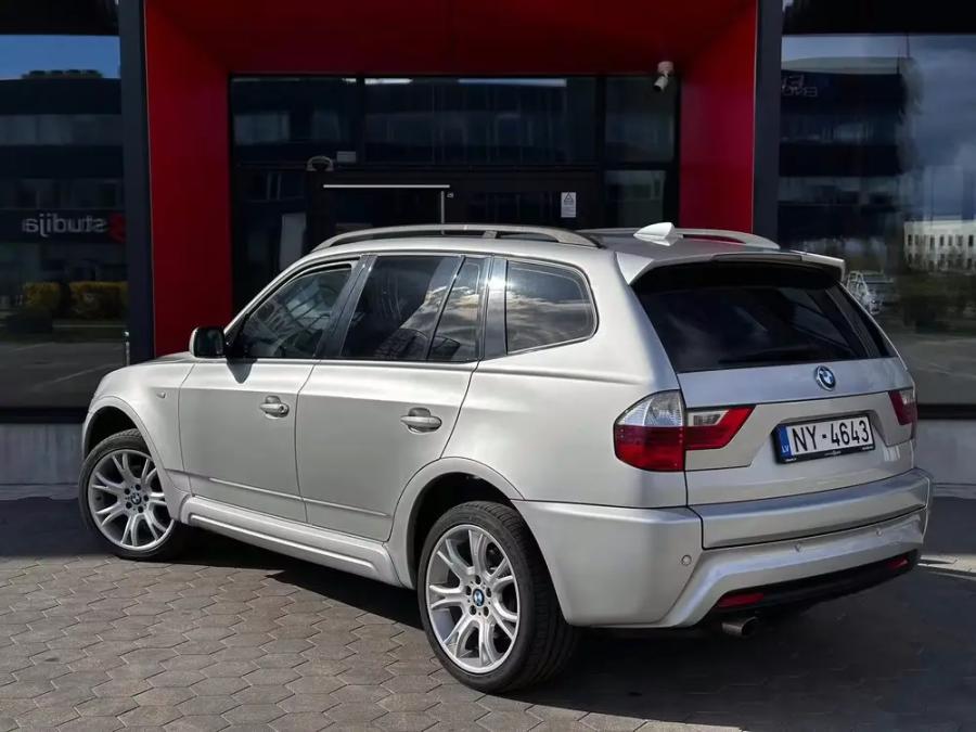 Pelēks BMW X3 2008 Rīga, ar dzinēja tilpumu 2.00 L un nobraukumu 197 tūkst. km par 7500 €, foto 7 vietnē AUTOMOTO.COM.LV