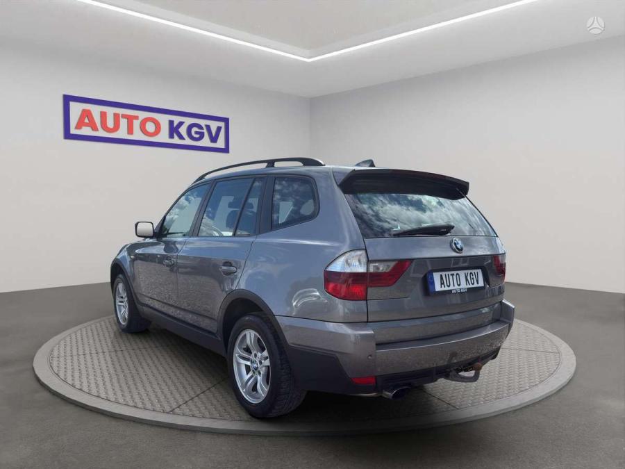 Pelēks BMW X3 2008 Kauņa, ar dzinēja tilpumu 2.00 L un nobraukumu 280 tūkst. km par 5499 €, foto 4 vietnē AUTOMOTO.COM.LV