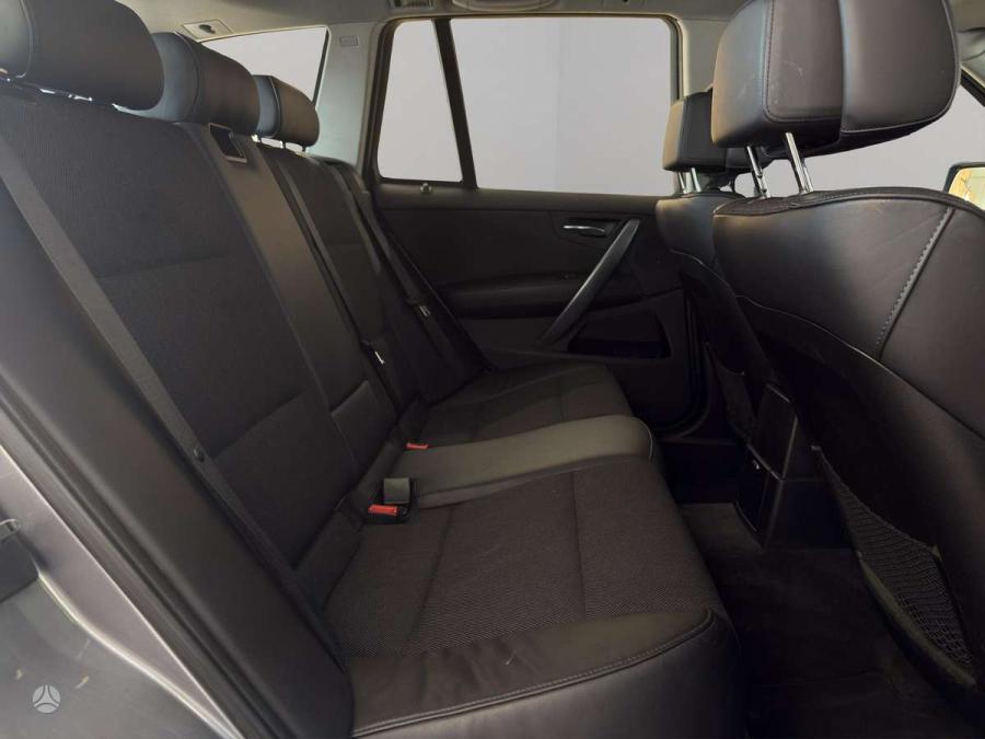 Pelēks BMW X3 2008 Kauņa, ar dzinēja tilpumu 2.00 L un nobraukumu 280 tūkst. km par 5499 €, foto 10 vietnē AUTOMOTO.COM.LV