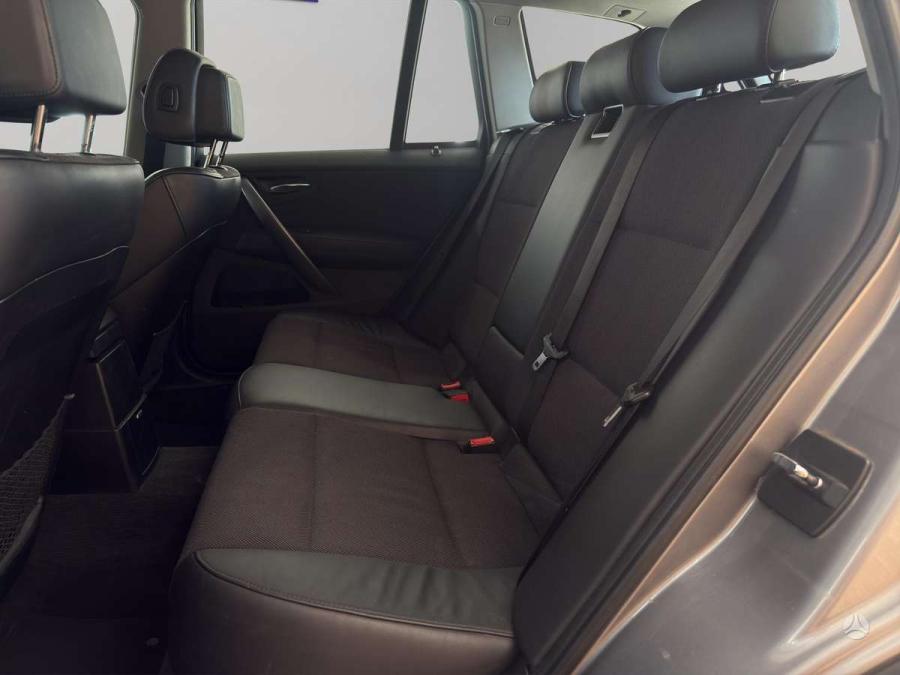 Pelēks BMW X3 2008 Kauņa, ar dzinēja tilpumu 2.00 L un nobraukumu 280 tūkst. km par 5499 €, foto 12 vietnē AUTOMOTO.COM.LV