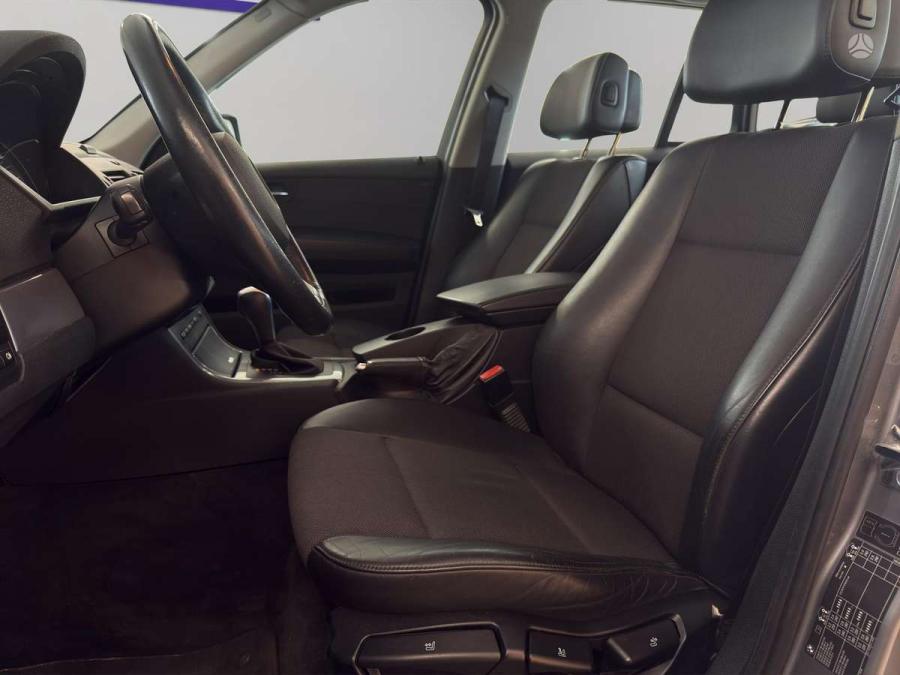 Pelēks BMW X3 2008 Kauņa, ar dzinēja tilpumu 2.00 L un nobraukumu 280 tūkst. km par 5499 €, foto 15 vietnē AUTOMOTO.COM.LV