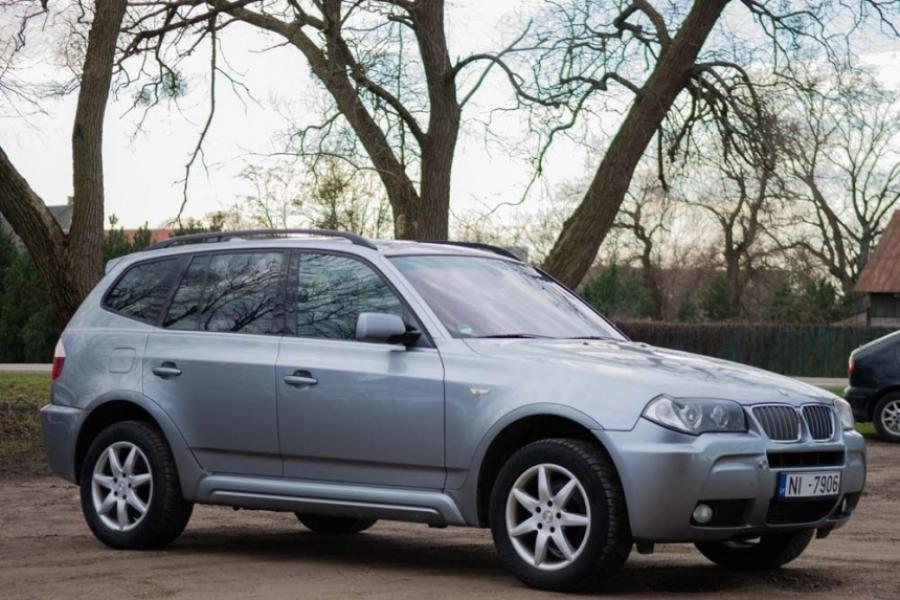 Grey BMW X3 2008 in Riga, with an engine capacity of 3.00 L and mileage of 285 thousand km for 7290 €, photo 14 on AUTOMOTO.COM.LV