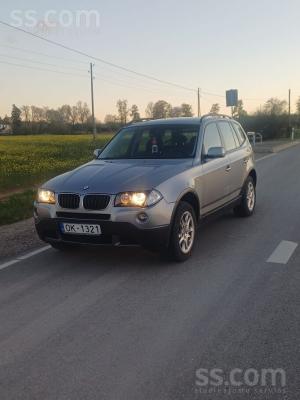 Grey BMW X3 2008 in Talsi, with an engine capacity of 2.00 L and mileage of 235 thousand km for 5600 €, photo  on AUTOMOTO.COM.LV