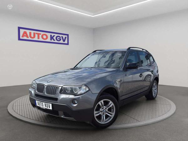 Grey BMW X3 2008 in Kaunas, with an engine capacity of 2.00 L and mileage of 280 thousand km for 5499 €, photo 1 on AUTOMOTO.COM.LV