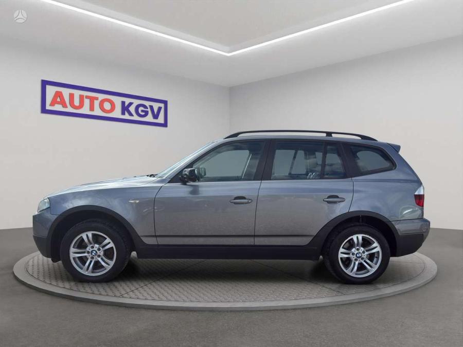 Grey BMW X3 2008 in Kaunas, with an engine capacity of 2.00 L and mileage of 280 thousand km for 5499 €, photo 3 on AUTOMOTO.COM.LV
