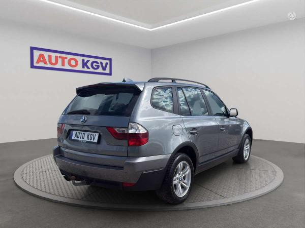 Grey BMW X3 2008 in Kaunas, with an engine capacity of 2.00 L and mileage of 280 thousand km for 5499 €, photo 5 on AUTOMOTO.COM.LV