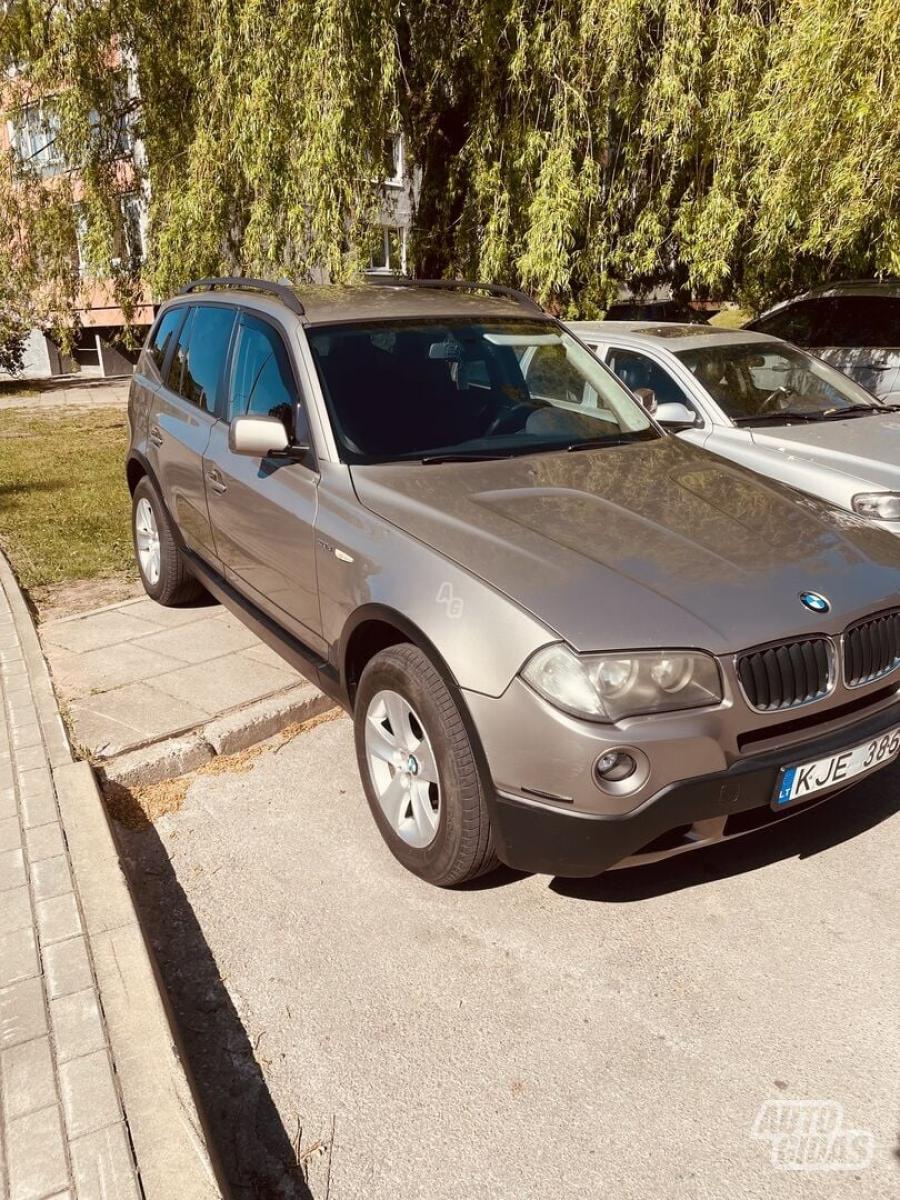 Grey BMW X3 2008 in Klaipeda, with an engine capacity of 2.00 L and mileage of 253 thousand km for 3600 €, photo 5 on AUTOMOTO.COM.LV