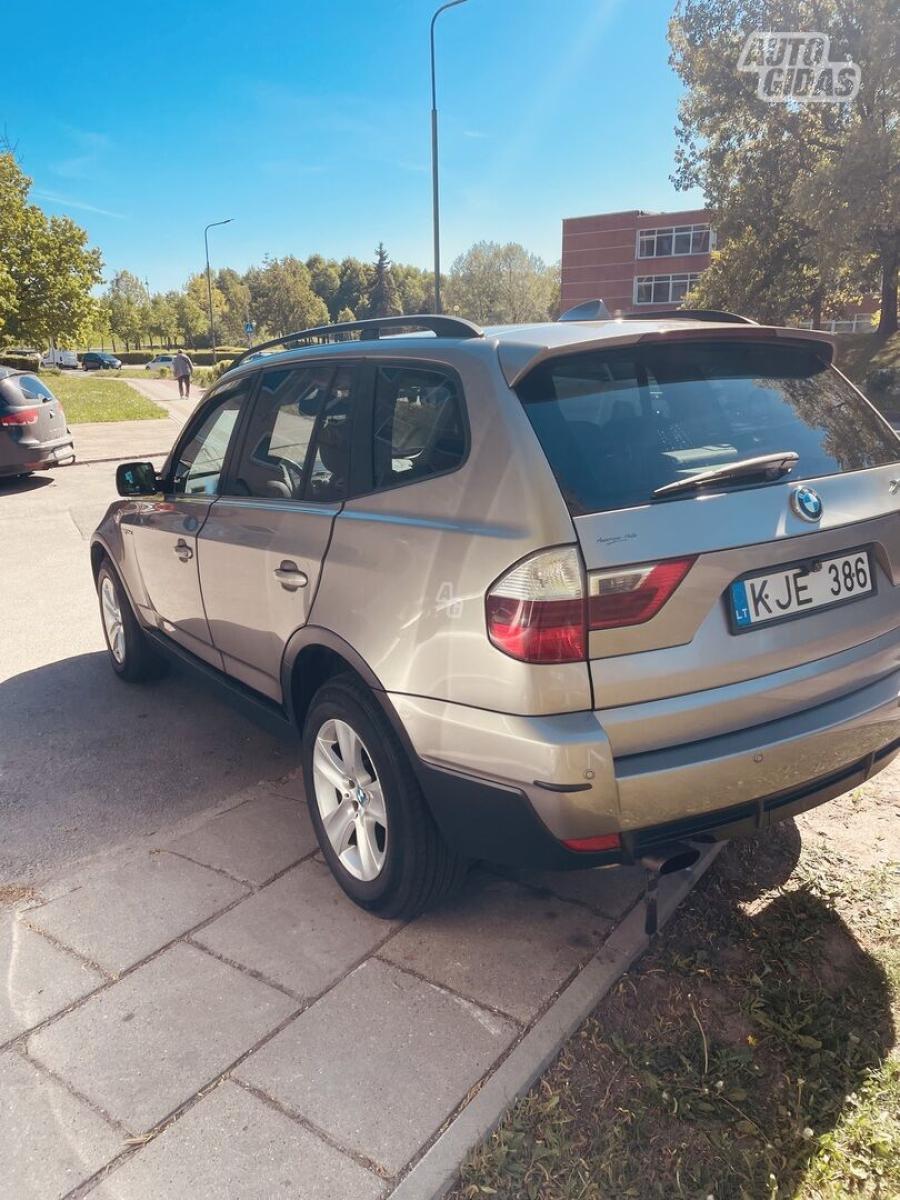 Grey BMW X3 2008 in Klaipeda, with an engine capacity of 2.00 L and mileage of 253 thousand km for 3600 €, photo 6 on AUTOMOTO.COM.LV