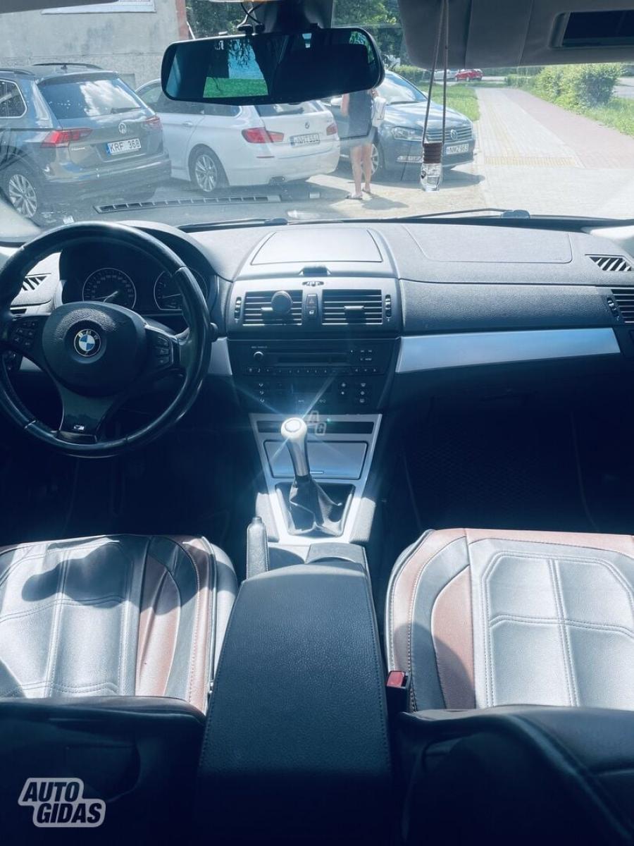 Grey BMW X3 2008 in Klaipeda, with an engine capacity of 2.00 L and mileage of 253 thousand km for 3600 €, photo 11 on AUTOMOTO.COM.LV