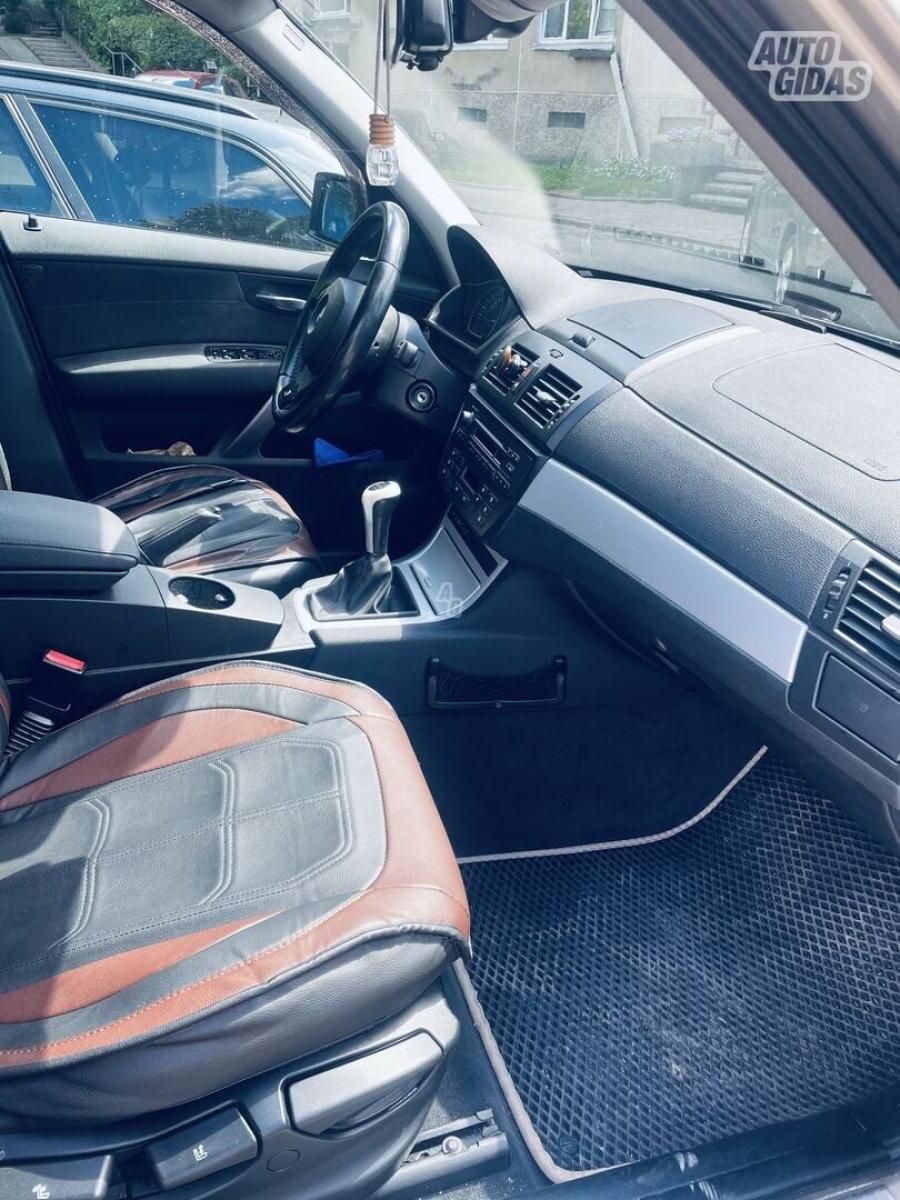 Grey BMW X3 2008 in Klaipeda, with an engine capacity of 2.00 L and mileage of 253 thousand km for 3600 €, photo 8 on AUTOMOTO.COM.LV