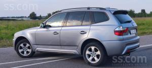 Pelēks BMW X3 2008 Bauska, ar dzinēja tilpumu 2.00 L un nobraukumu 276 tūkst. km par 5900 €, foto  vietnē AUTOMOTO.COM.LV