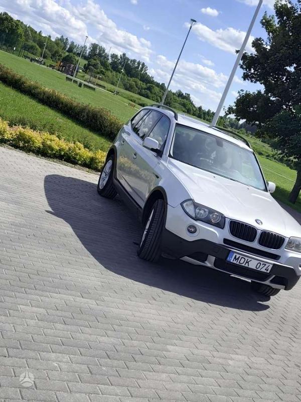 Pelēks BMW X3 2008 Kėdainiai, ar dzinēja tilpumu 2.00 L un nobraukumu 372 tūkst. km par 5200 €, foto 4 vietnē AUTOMOTO.COM.LV