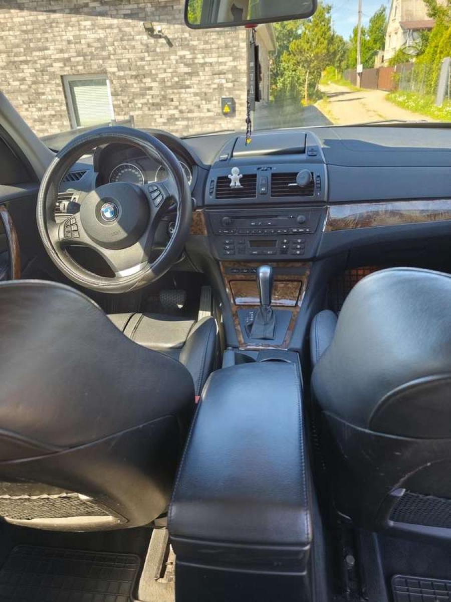 Pelēks BMW X3 2008 Kėdainiai, ar dzinēja tilpumu 2.00 L un nobraukumu 372 tūkst. km par 5200 €, foto 8 vietnē AUTOMOTO.COM.LV