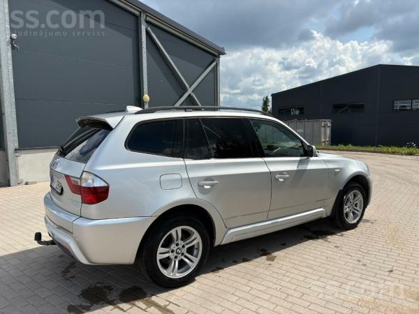 Pelēks BMW X3 2008 Saldus, ar dzinēja tilpumu 3.00 L un nobraukumu 377 tūkst. km par 5500 €, foto 1 vietnē AUTOMOTO.COM.LV