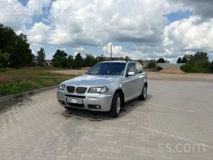 Pelēks BMW X3 2008 Saldus, ar dzinēja tilpumu 3.00 L un nobraukumu 377 tūkst. km par 5500 €, foto 4 vietnē AUTOMOTO.COM.LV
