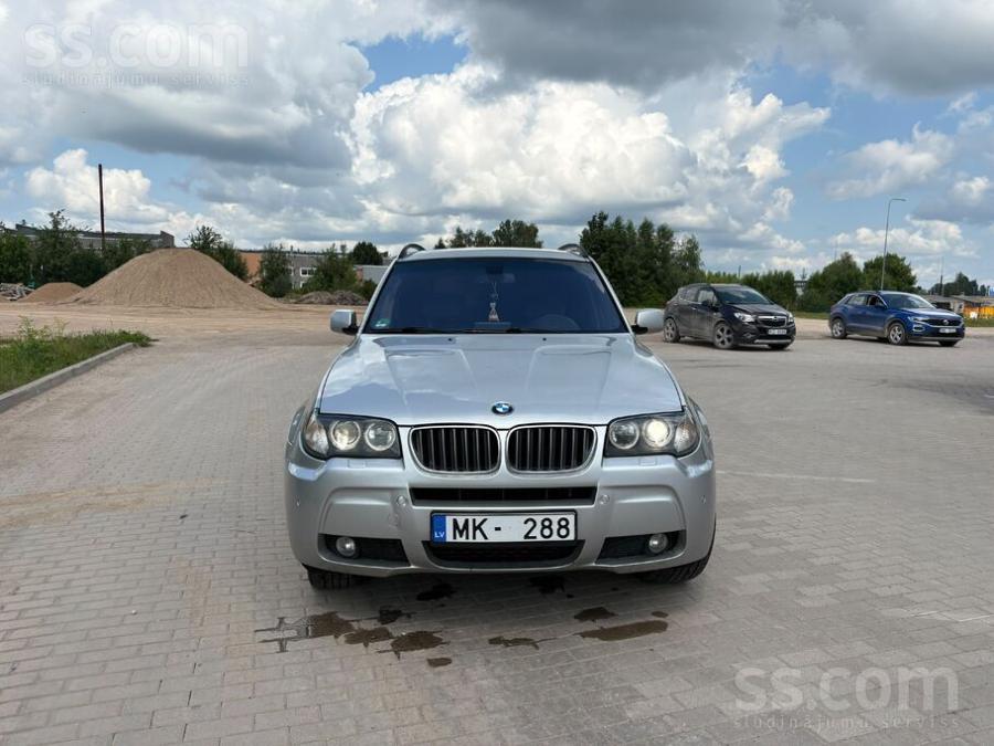 Pelēks BMW X3 2008 Saldus, ar dzinēja tilpumu 3.00 L un nobraukumu 377 tūkst. km par 5500 €, foto 5 vietnē AUTOMOTO.COM.LV