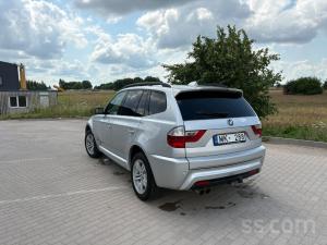 Pelēks BMW X3 2008 Saldus, ar dzinēja tilpumu 3.00 L un nobraukumu 377 tūkst. km par 5500 €, foto 7 vietnē AUTOMOTO.COM.LV