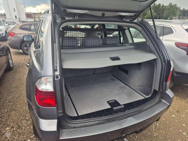Grey BMW X3 2008 in Utena, with an engine capacity of 2.99 L and mileage of 258 thousand km for 4400 €, photo 6 on AUTOMOTO.COM.LV