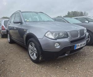 Grey BMW X3 2008 in Utena, with an engine capacity of 2.99 L and mileage of 258 thousand km for 4400 €, photo  on AUTOMOTO.COM.LV