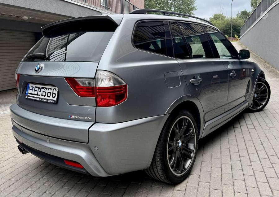 Pelēks BMW X3 2008 Kauņa, ar dzinēja tilpumu 0.00 L un nobraukumu 257 tūkst. km par 6400 €, foto 4 vietnē AUTOMOTO.COM.LV