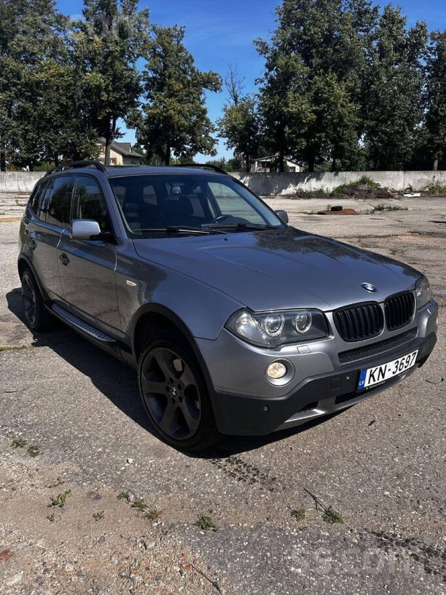 Pelēks BMW X3 2008 Jēkabpils, ar dzinēja tilpumu 3.00 L un nobraukumu 0 tūkst. km par 5500 €, foto 4 vietnē AUTOMOTO.COM.LV