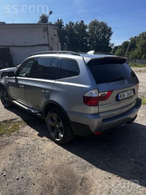 Grey BMW X3 2008 in Jekabpils, with an engine capacity of 3.00 L and mileage of 0 thousand km for 5500 €, photo  on AUTOMOTO.COM.LV