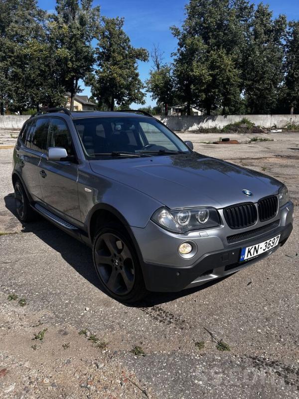 Pelēks BMW X3 2008 Jēkabpils, ar dzinēja tilpumu 3.00 L un nobraukumu 0 tūkst. km par 5500 €, foto 3 vietnē AUTOMOTO.COM.LV