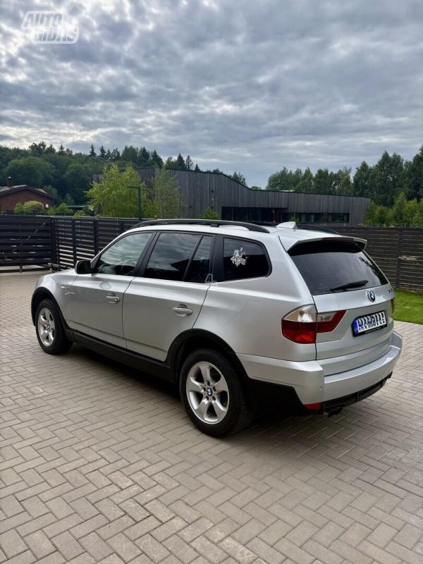 Pelēks BMW X3 2008 Viļņa, ar dzinēja tilpumu 3.00 L un nobraukumu 315 tūkst. km par 5500 €, foto 4 vietnē AUTOMOTO.COM.LV