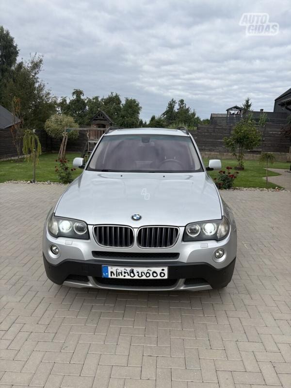 Pelēks BMW X3 2008 Viļņa, ar dzinēja tilpumu 3.00 L un nobraukumu 315 tūkst. km par 5500 €, foto 6 vietnē AUTOMOTO.COM.LV