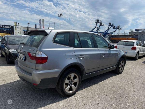 Grey BMW X3 2008 in Siauliai, with an engine capacity of 2.00 L and mileage of 192 thousand km for 3650 €, photo 5 on AUTOMOTO.COM.LV