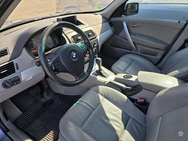 Grey BMW X3 2008 in Marijampole, with an engine capacity of 2.00 L and mileage of 270 thousand km for 4400 €, photo 8 on AUTOMOTO.COM.LV