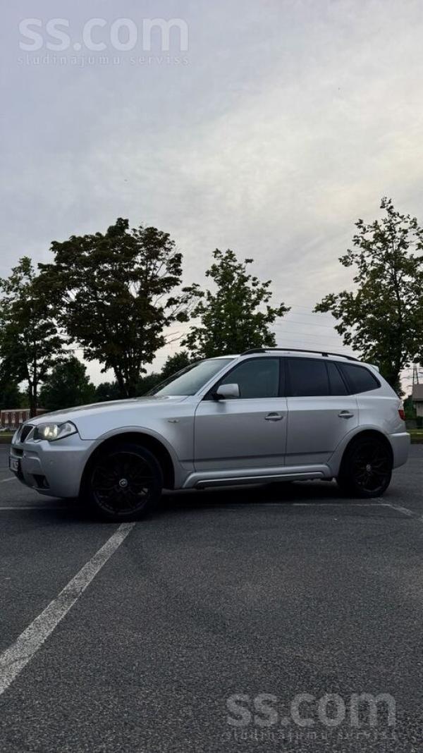 Grey BMW X3 2008 in Riga, with an engine capacity of 2.00 L and mileage of 248 thousand km for 5150 €, photo 2 on AUTOMOTO.COM.LV
