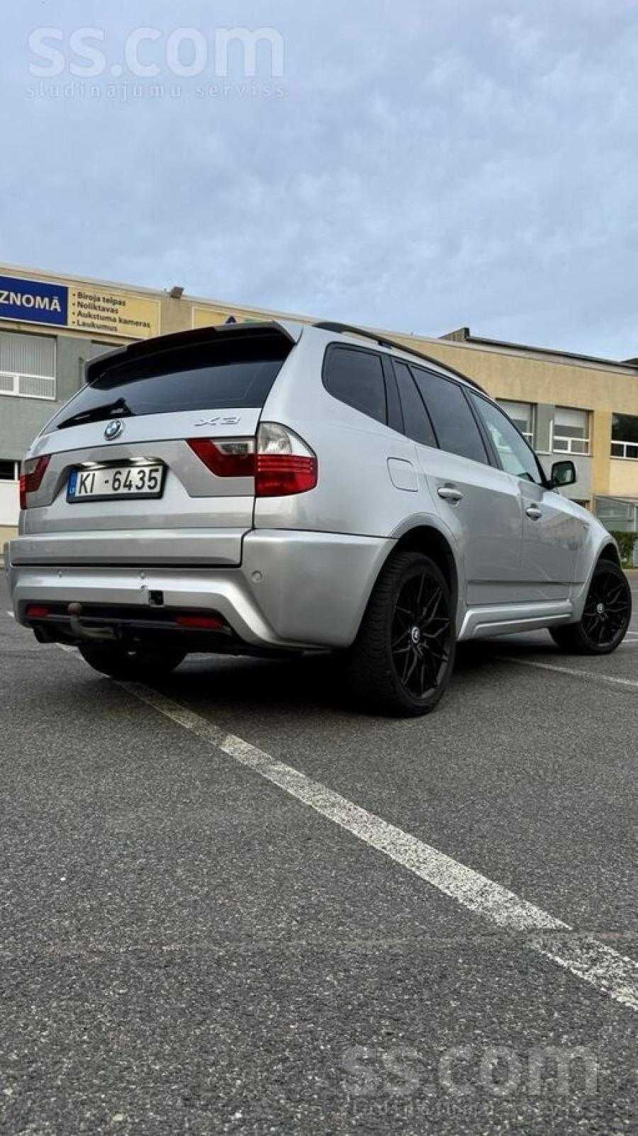 Pelēks BMW X3 2008 Rīga, ar dzinēja tilpumu 2.00 L un nobraukumu 248 tūkst. km par 5150 €, foto 5 vietnē AUTOMOTO.COM.LV