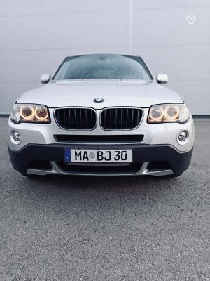 Grey BMW X3 2008 in Utena, with an engine capacity of 2.00 L and mileage of 173 thousand km for 6650 €, photo  on AUTOMOTO.COM.LV