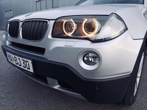 Pelēks BMW X3 2008 Utena, ar dzinēja tilpumu 2.00 L un nobraukumu 173 tūkst. km par 6650 €, foto 4 vietnē AUTOMOTO.COM.LV