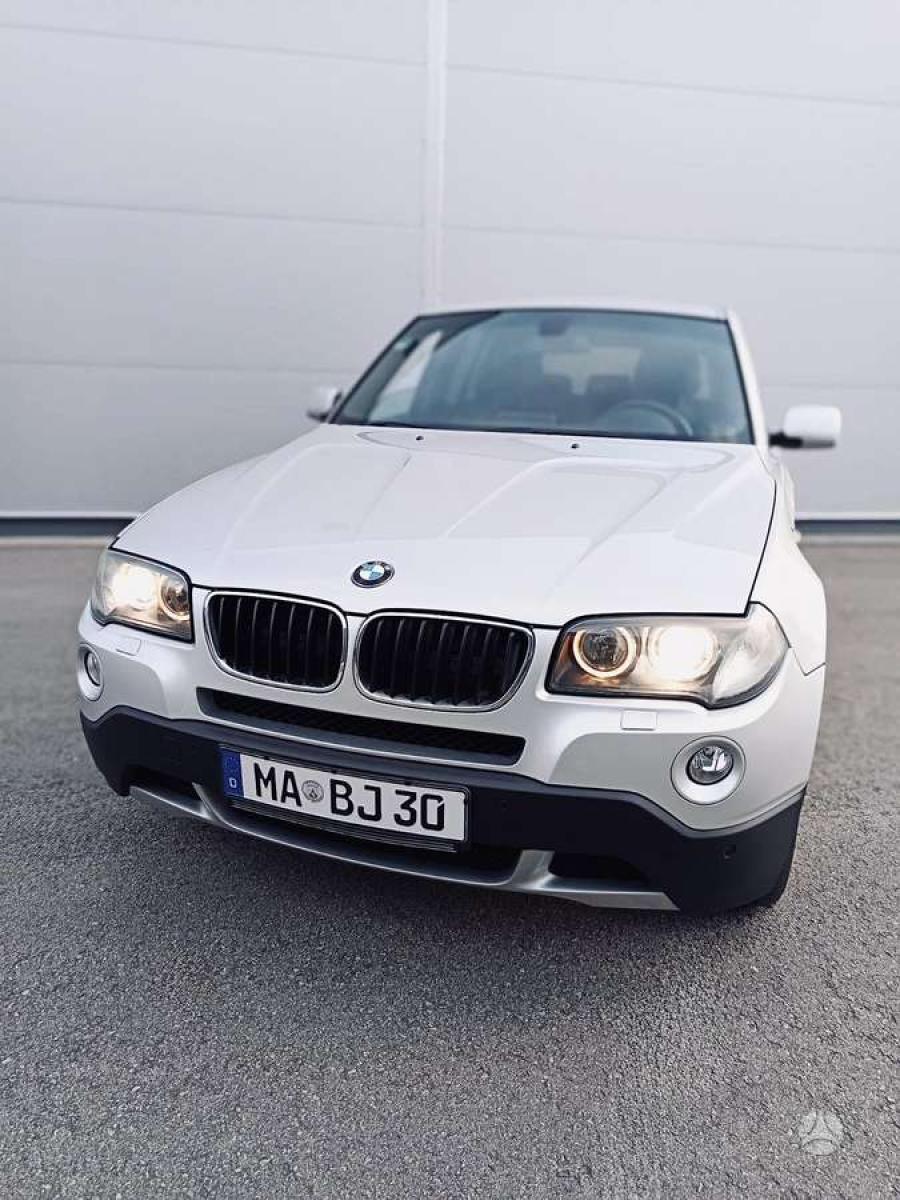 Pelēks BMW X3 2008 Utena, ar dzinēja tilpumu 2.00 L un nobraukumu 173 tūkst. km par 6650 €, foto 8 vietnē AUTOMOTO.COM.LV