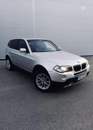 Pelēks BMW X3 2008 Utena, ar dzinēja tilpumu 2.00 L un nobraukumu 173 tūkst. km par 6650 €, foto 10 vietnē AUTOMOTO.COM.LV