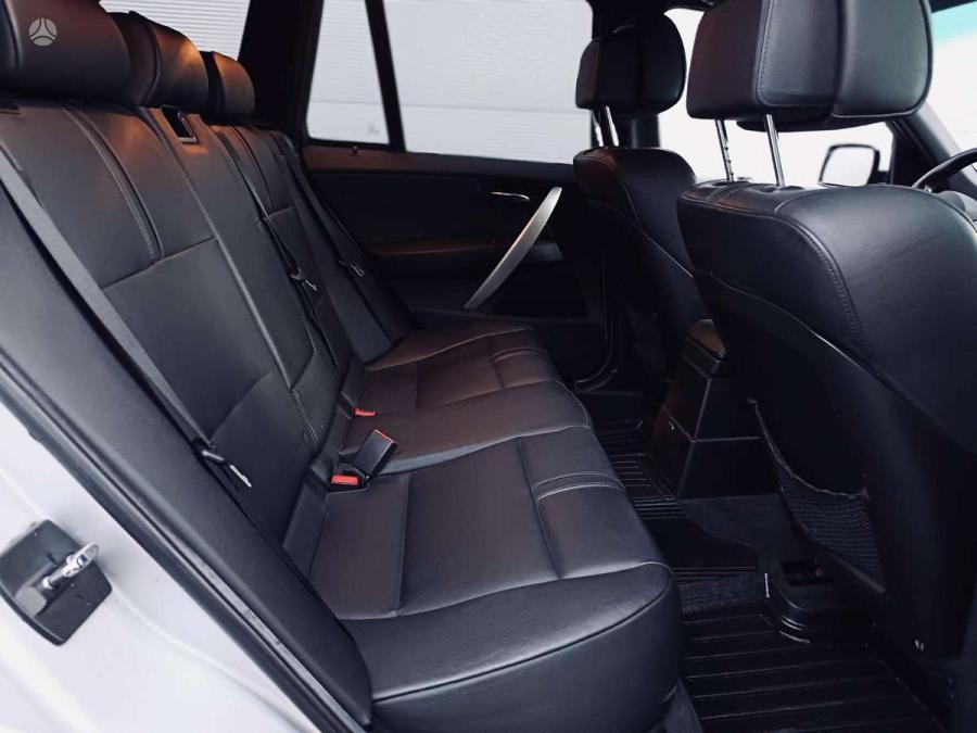 Pelēks BMW X3 2008 Utena, ar dzinēja tilpumu 2.00 L un nobraukumu 173 tūkst. km par 6650 €, foto 37 vietnē AUTOMOTO.COM.LV