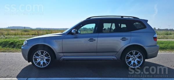 Grey BMW X3 2008 in Bauska, with an engine capacity of 2.00 L and mileage of 278 thousand km for 4999 €, photo 2 on AUTOMOTO.COM.LV